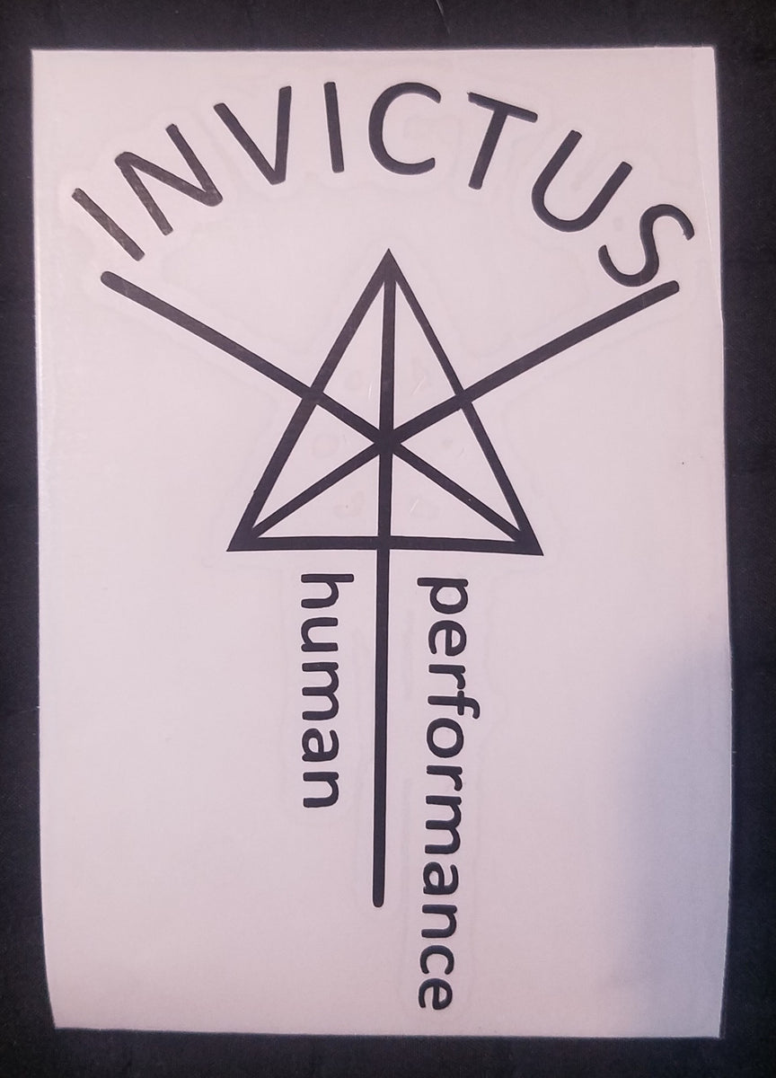 Invictus Decal - Black – Invictus Human Performance